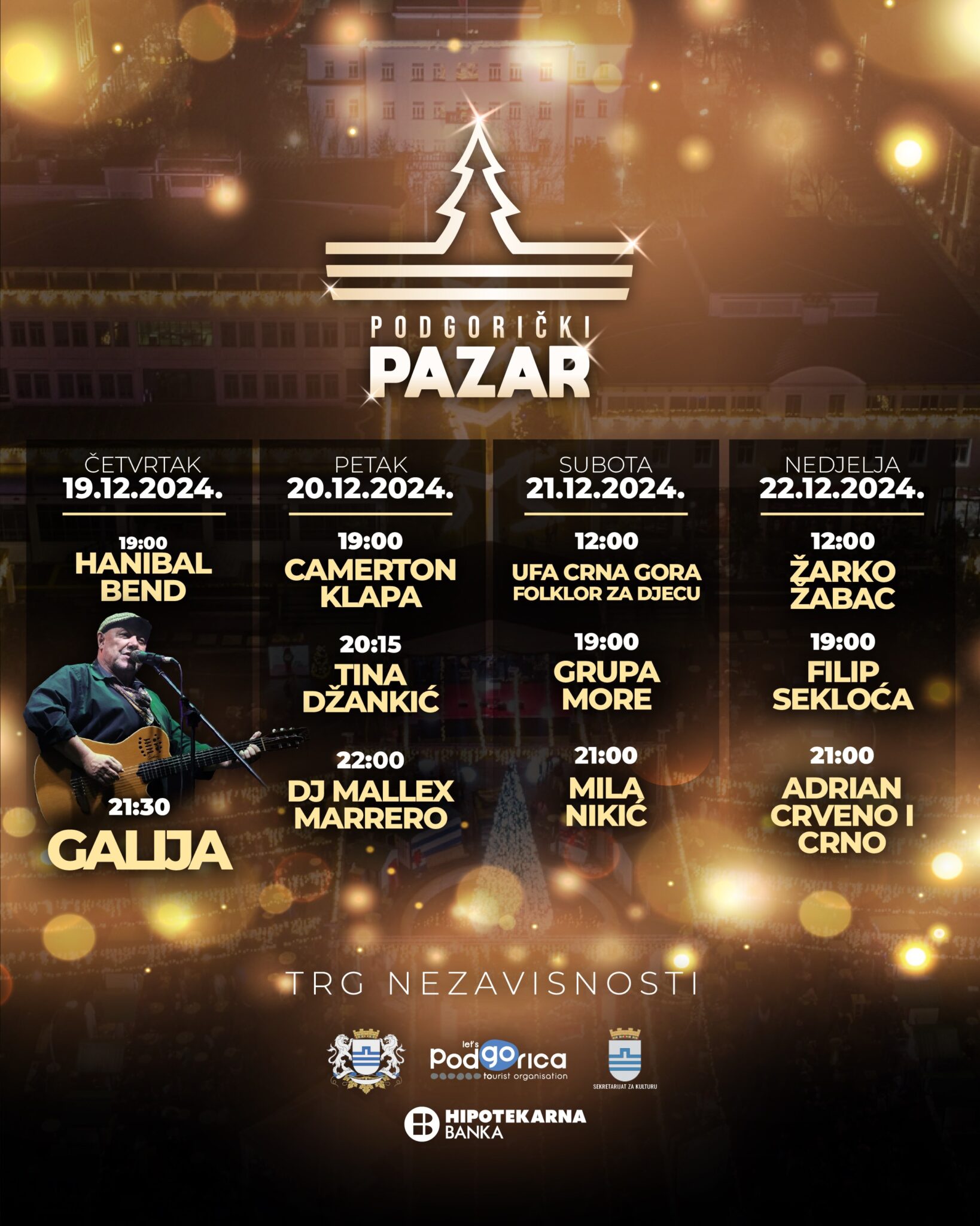 Podgorički pazar: Program od 16.12. do 22. 12. – Turistička ...